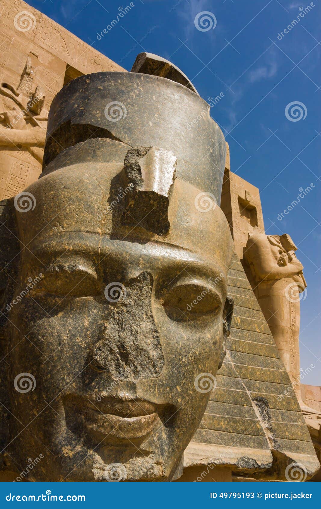 Head of Ramesses II stock image. Image of ramesses, sightseeing - 49795193