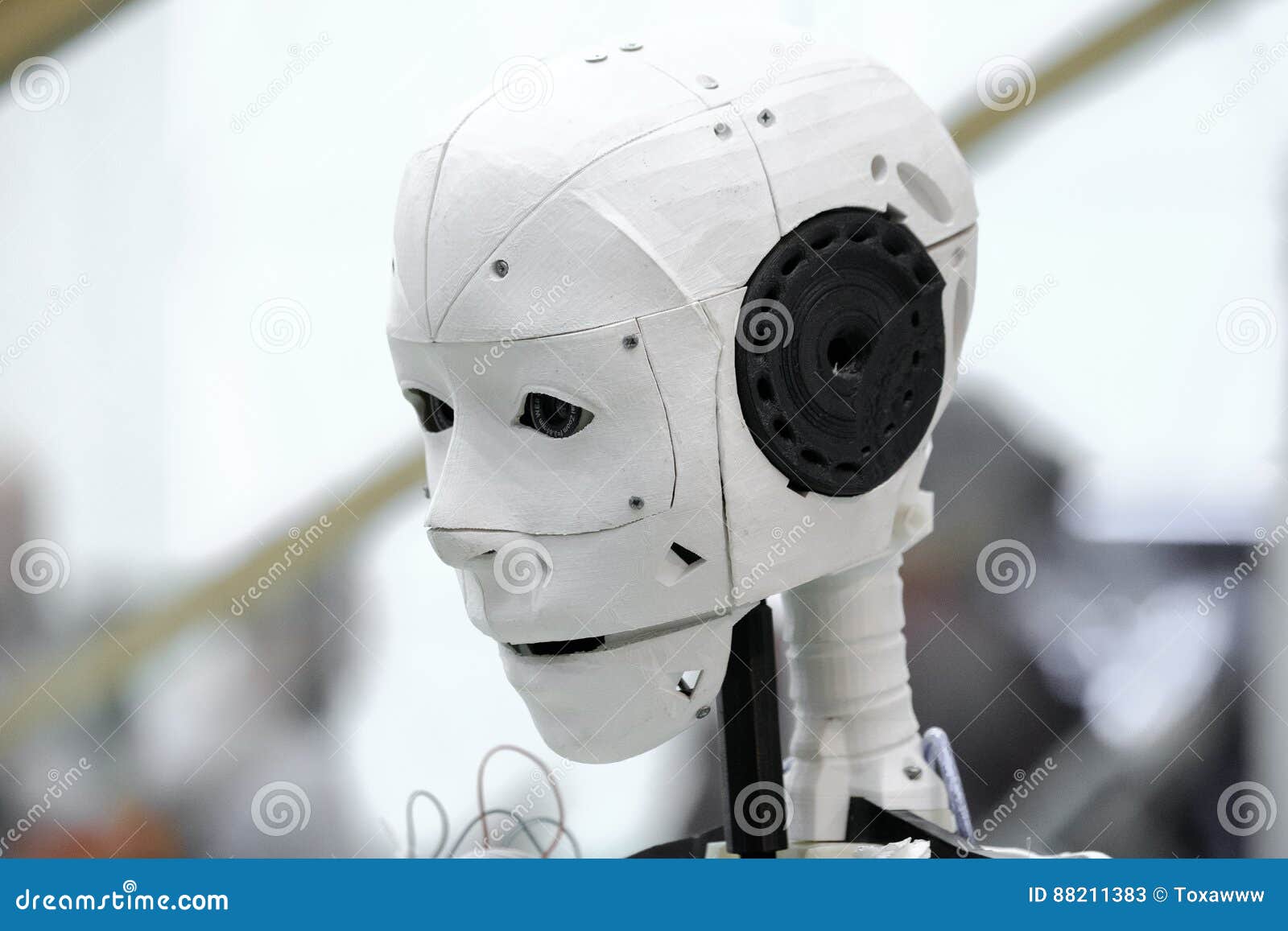 The head of robot stock image. Image of robot, modern - 88211383