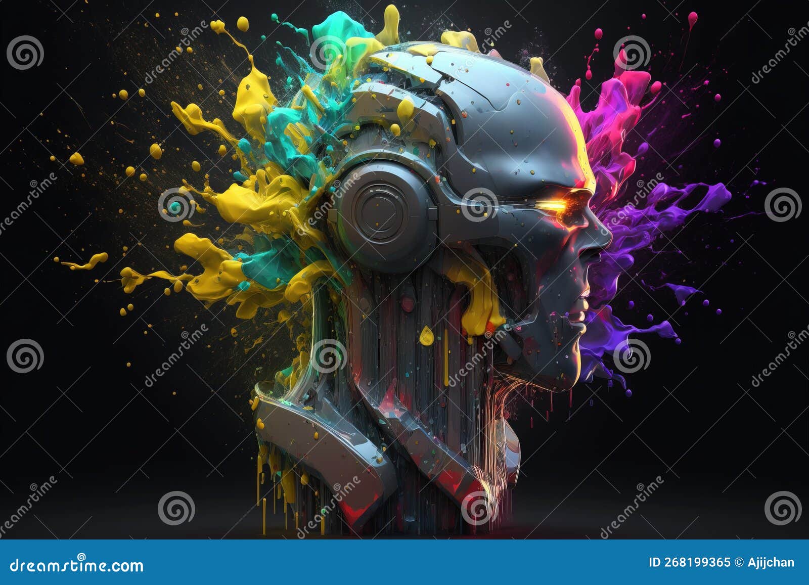 Exploding Colours Royalty-Free Stock Image | CartoonDealer.com #13189036