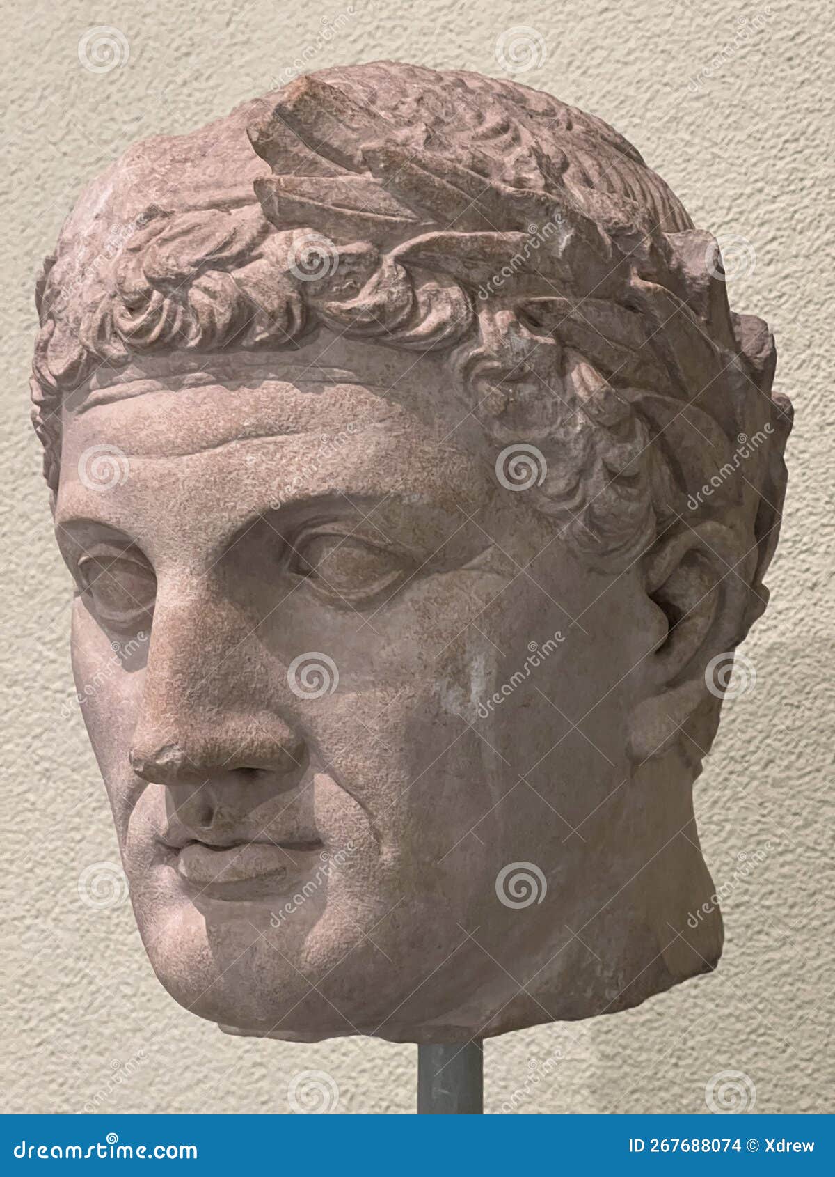 Head of roman man stock photo. Image of classic, museum - 267688074