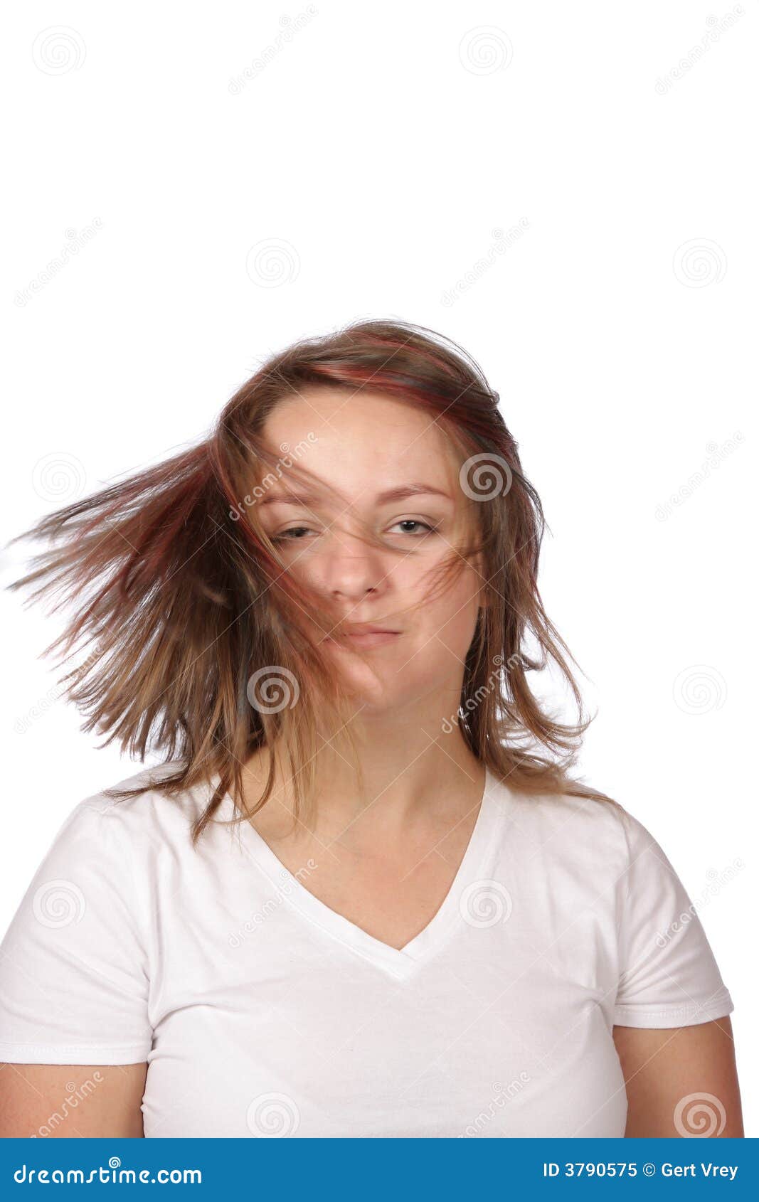 Head shake stock image. Image of pretty, women, posing - 3790575