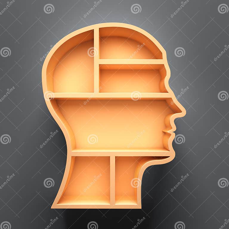 Head shape 3d stock image. Illustration of design, anatomy - 43817339