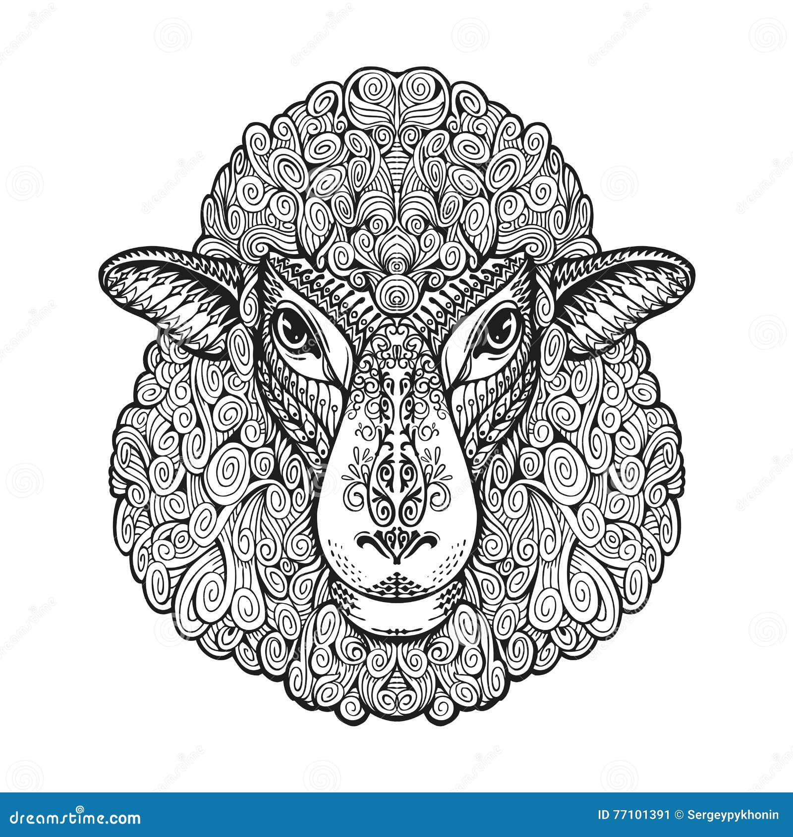 Head Sheep Logo Design Vector, Creative Sheep Logo Concepts Template ...