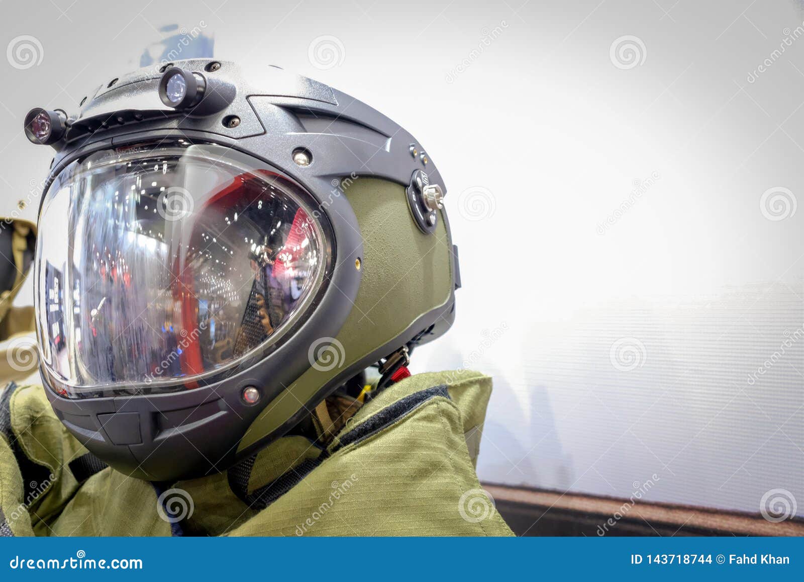 Head Shot of a Army Space Suit Stock Photo - Image of object, pioneer ...