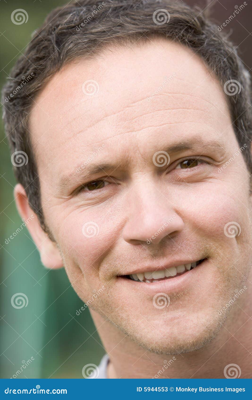 Head shot of man smiling stock image. Image of aged, smiling - 5944553