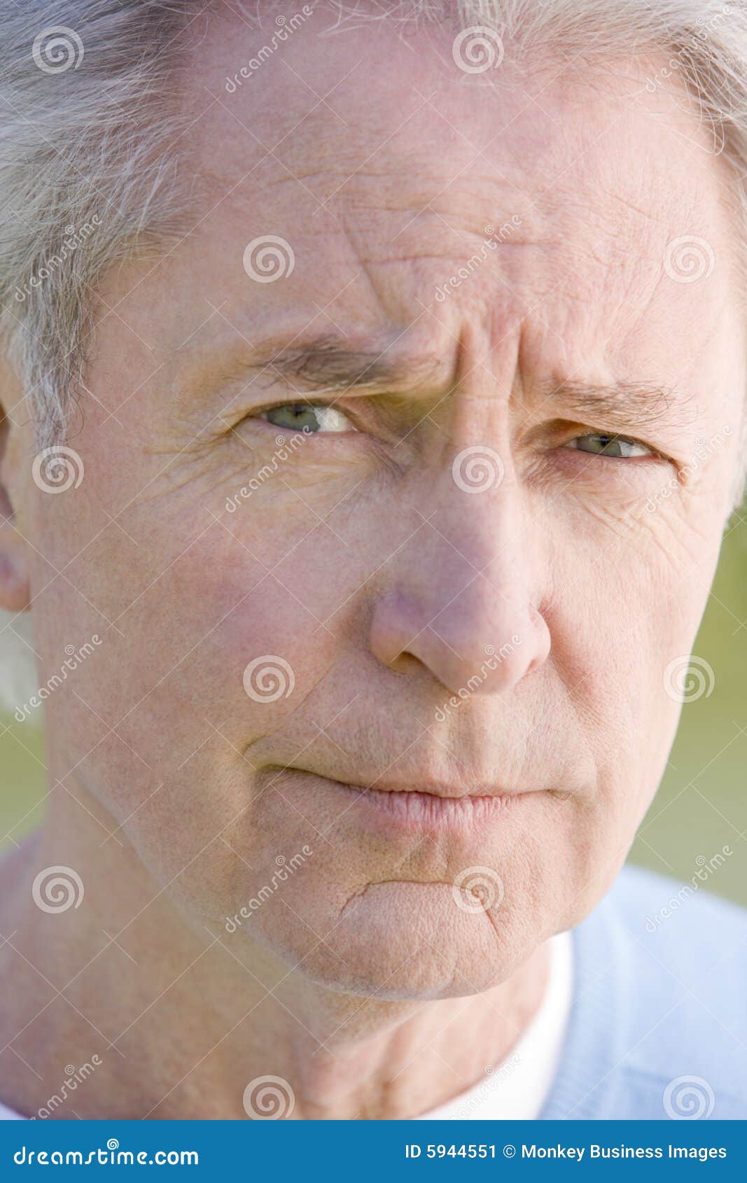 Head shot of man thinking stock image. Image of face, concerned - 5944551
