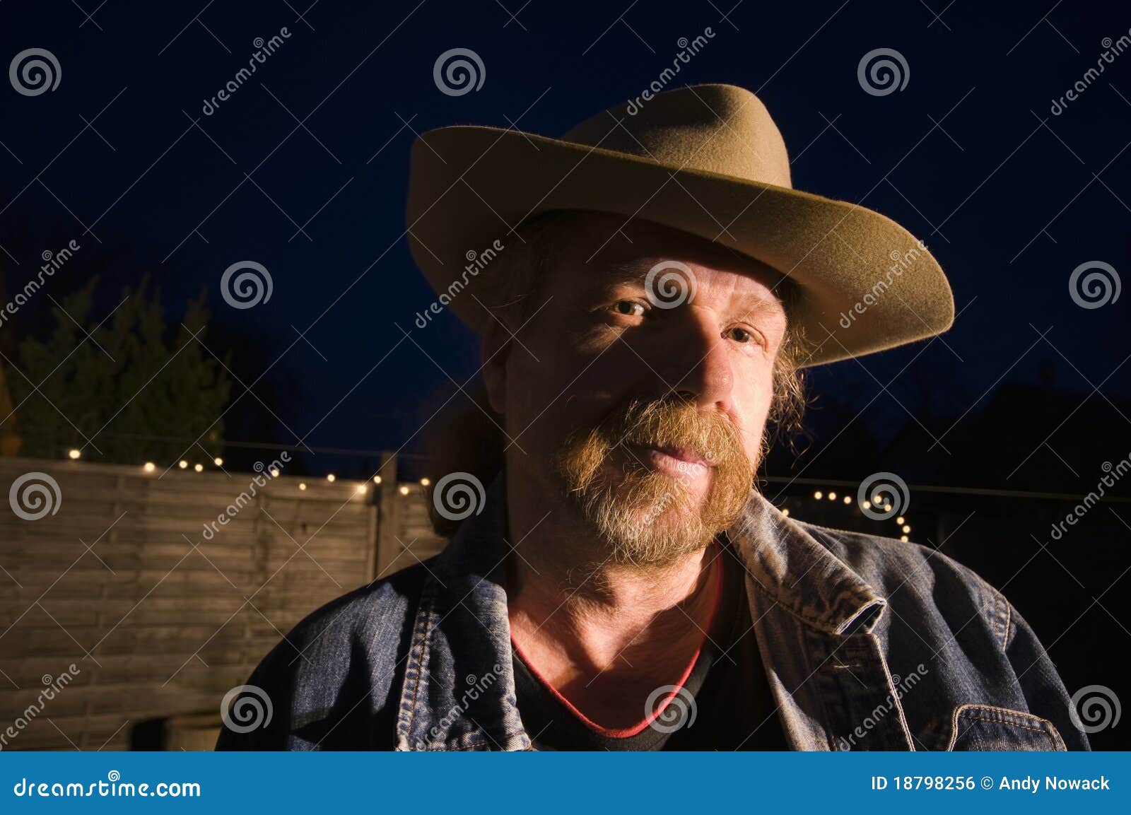 Head an shoulder of cowboy stock photo. Image of adult - 18798256