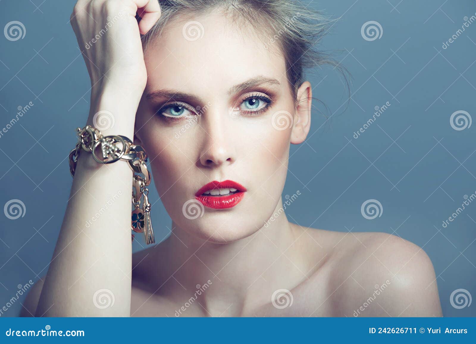 Shes An Enigma Head And Shoulders Portrait Of A Beautiful Young Woman