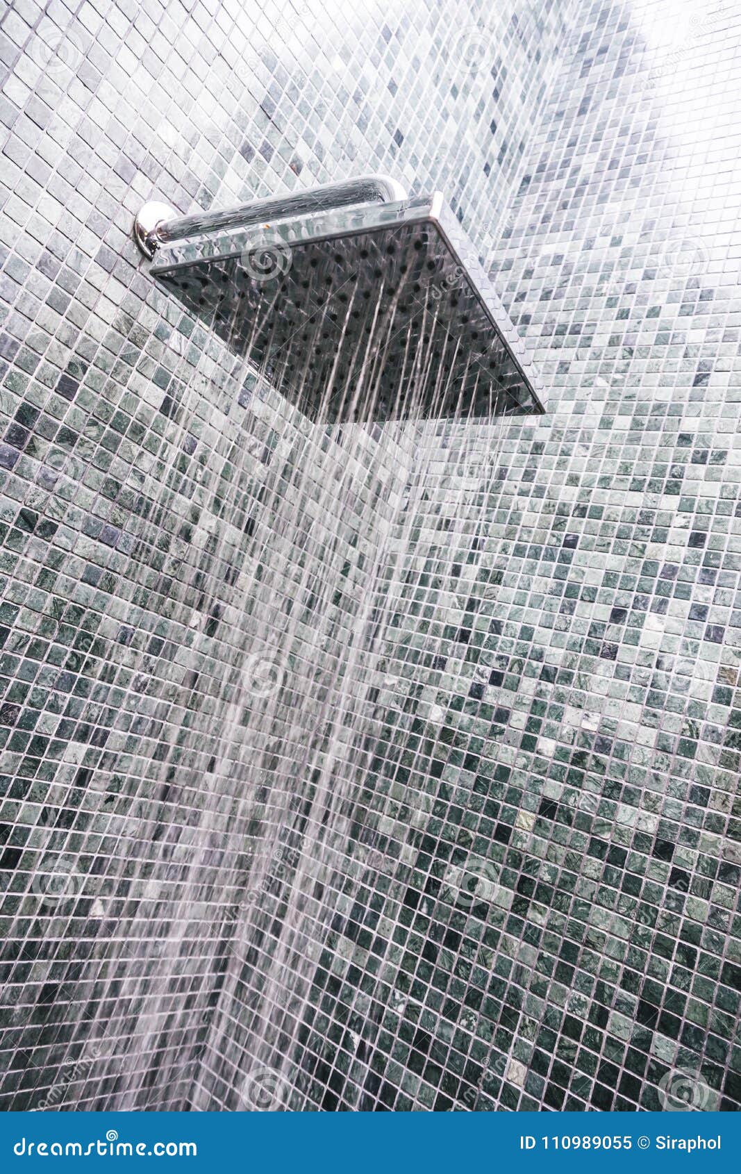 Head Shower with Water Drop Stock Image - Image of interior, drop ...