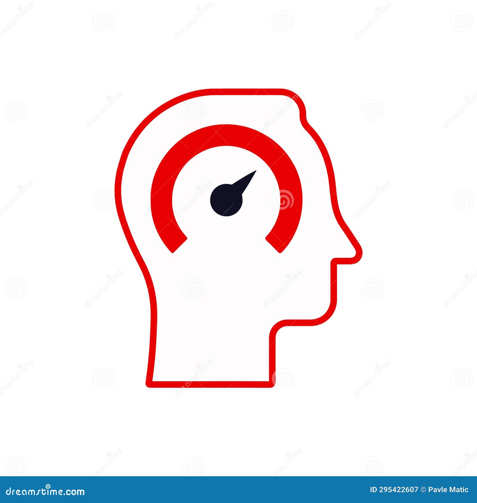 Head sign icon on white stock illustration. Illustration of concept ...