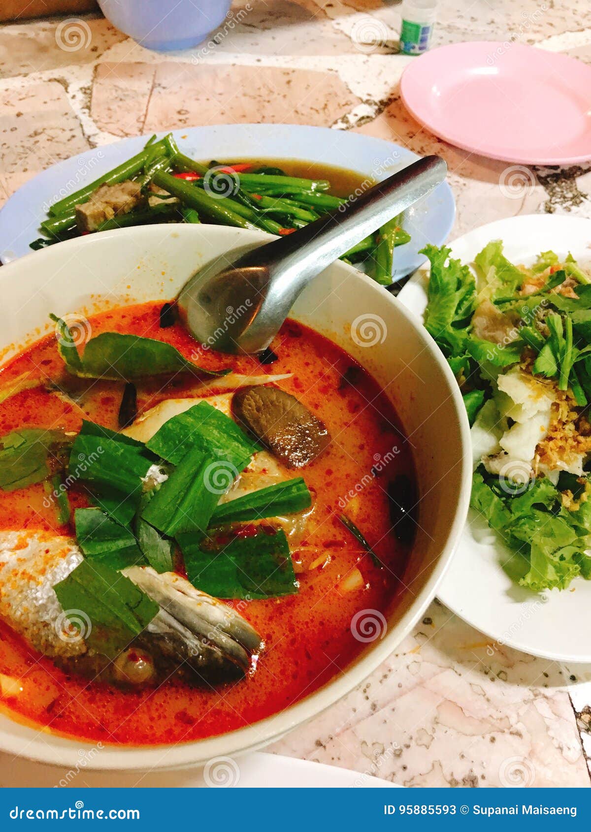 Head snapper fish stock image. Image of asian, chili - 95885593