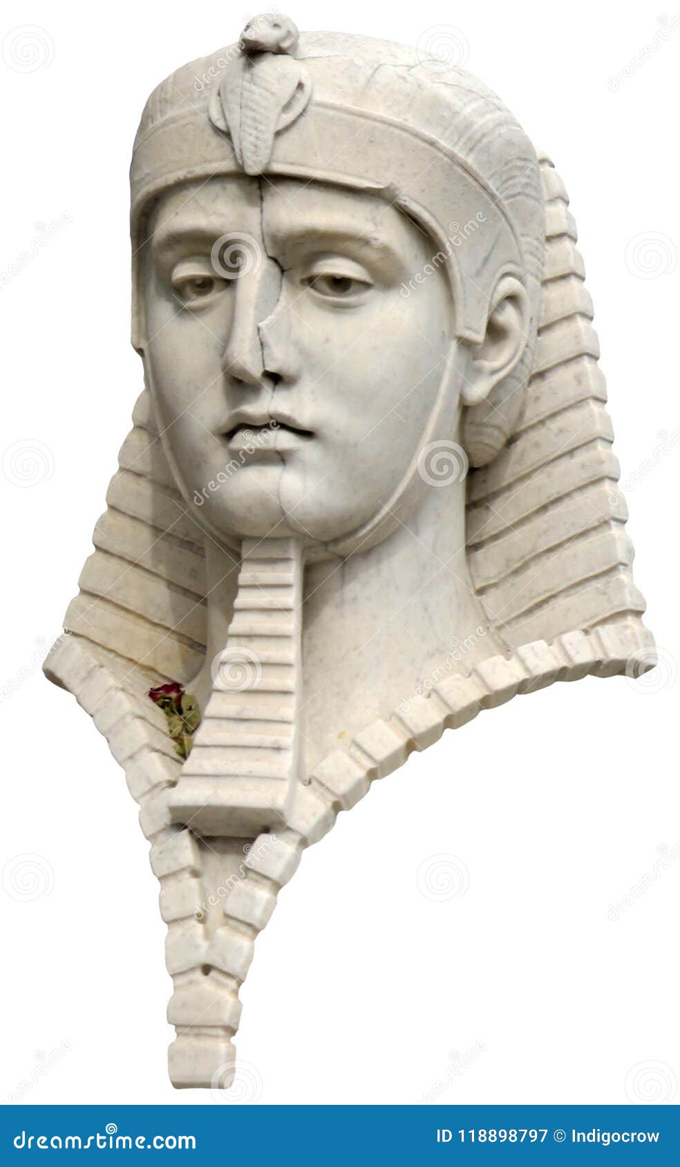 Sphinx Head stock image. Image of pharaoh, white, mythical - 118898797