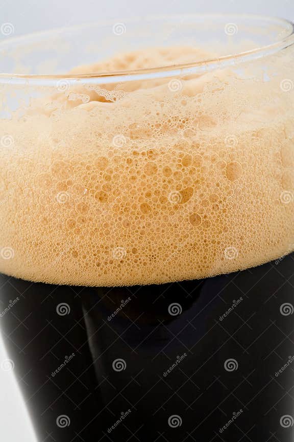 Head on stout stock photo. Image of liquid, drink, dark - 16296642
