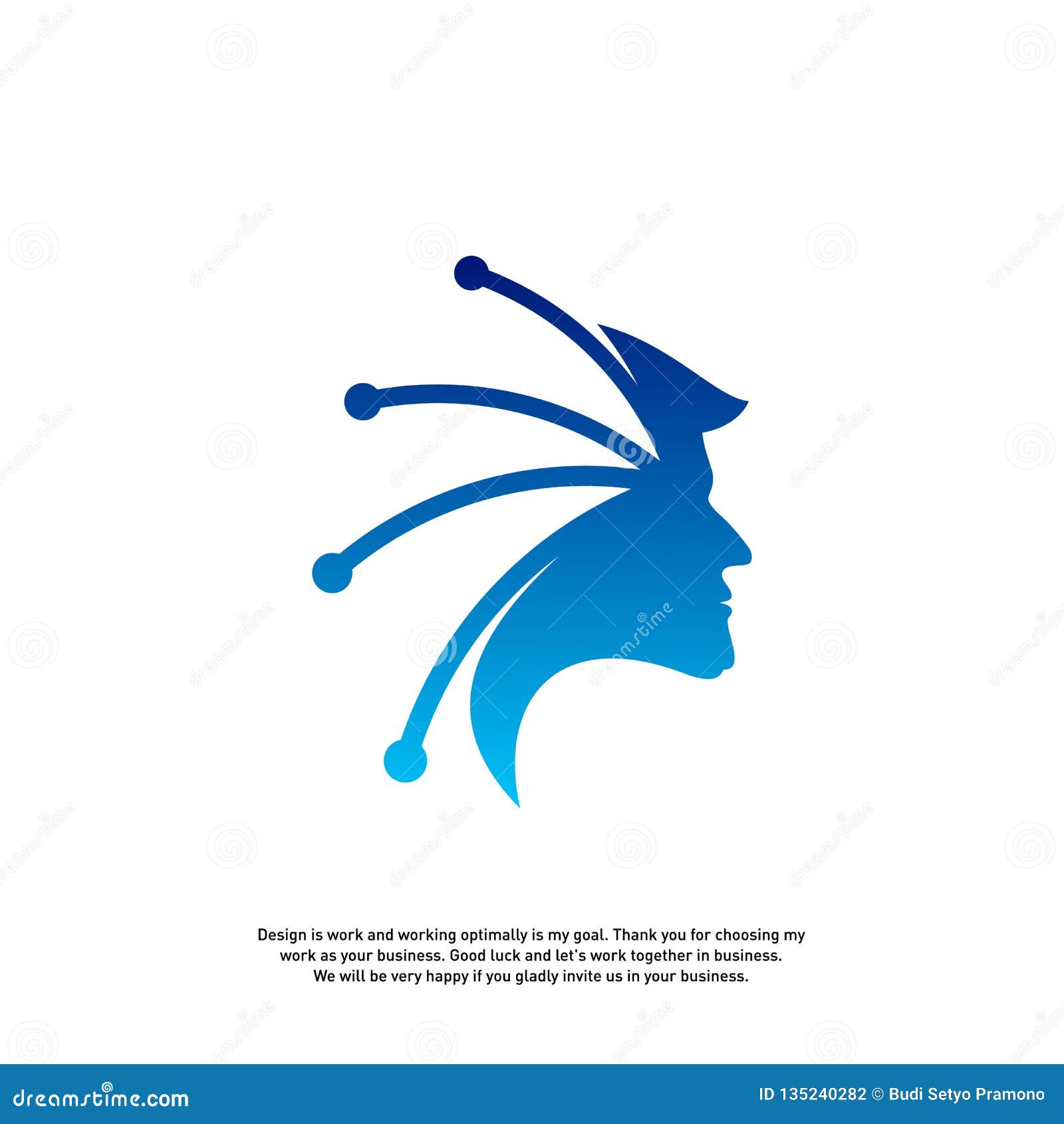 Head Tech Logo Concept, Brain Robotic Logo Vector - Vector Stock Vector ...