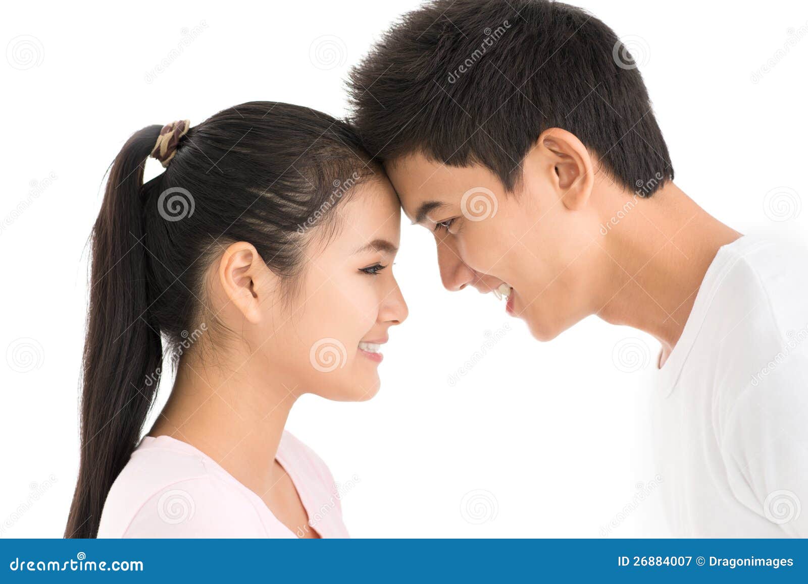 Head to head stock image. Image of bliss, darling, girlfriend - 26884007