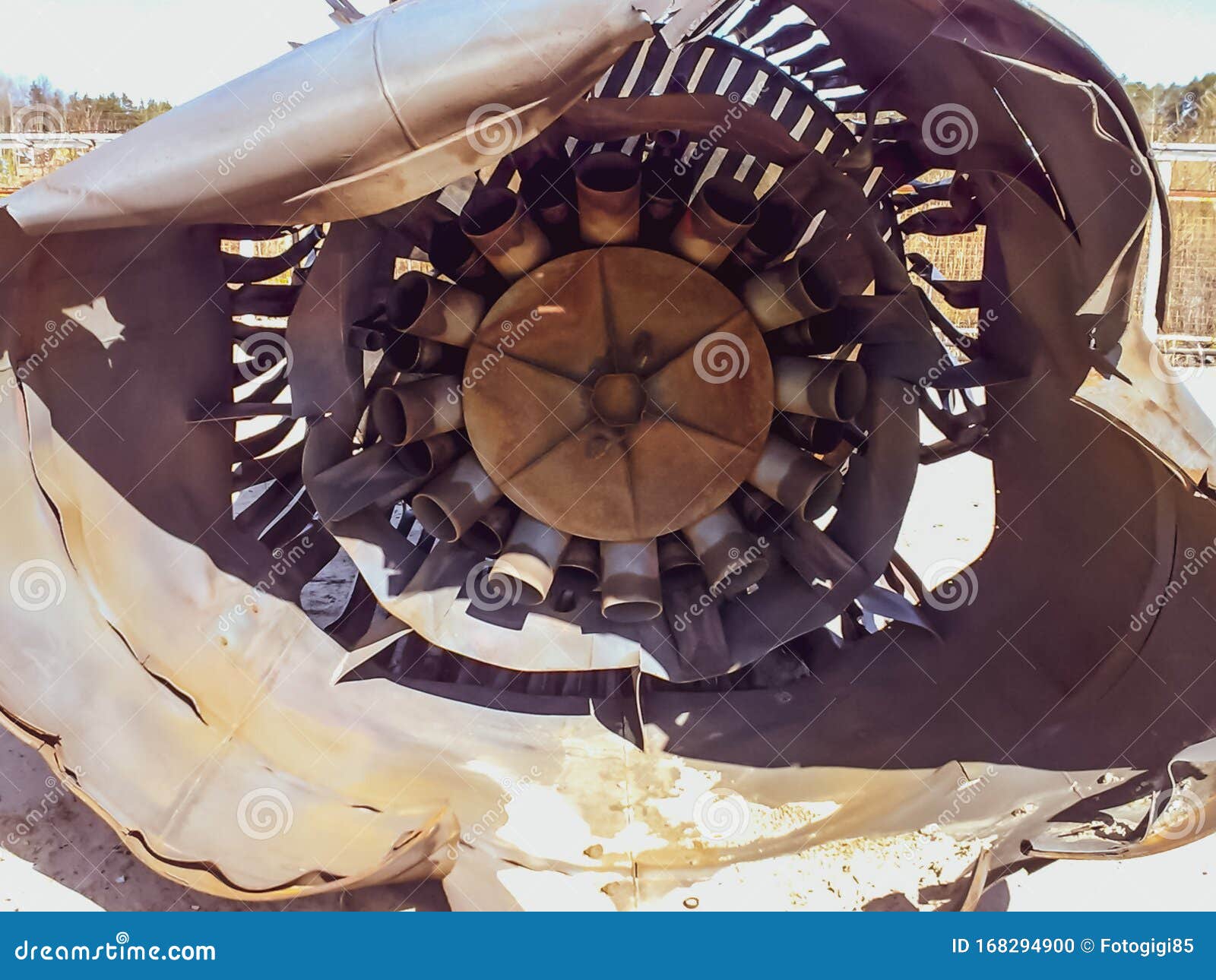 The Head of the Torch. the Old Used is the Head for the Torch Stock ...