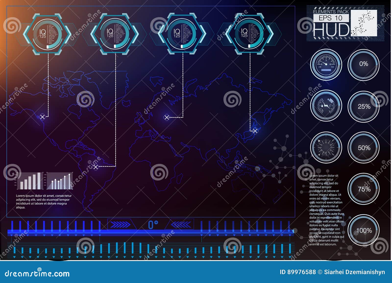Head-up Display Elements for the Web and App. Virtual Technology ...