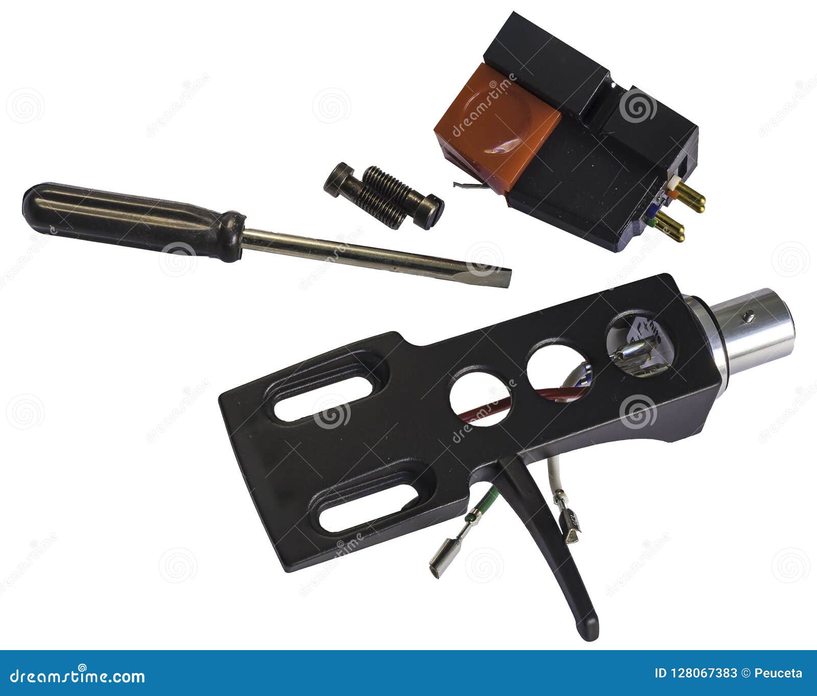 Head Vintage To Be Assembled before Being Mounted on the Arm of a ...