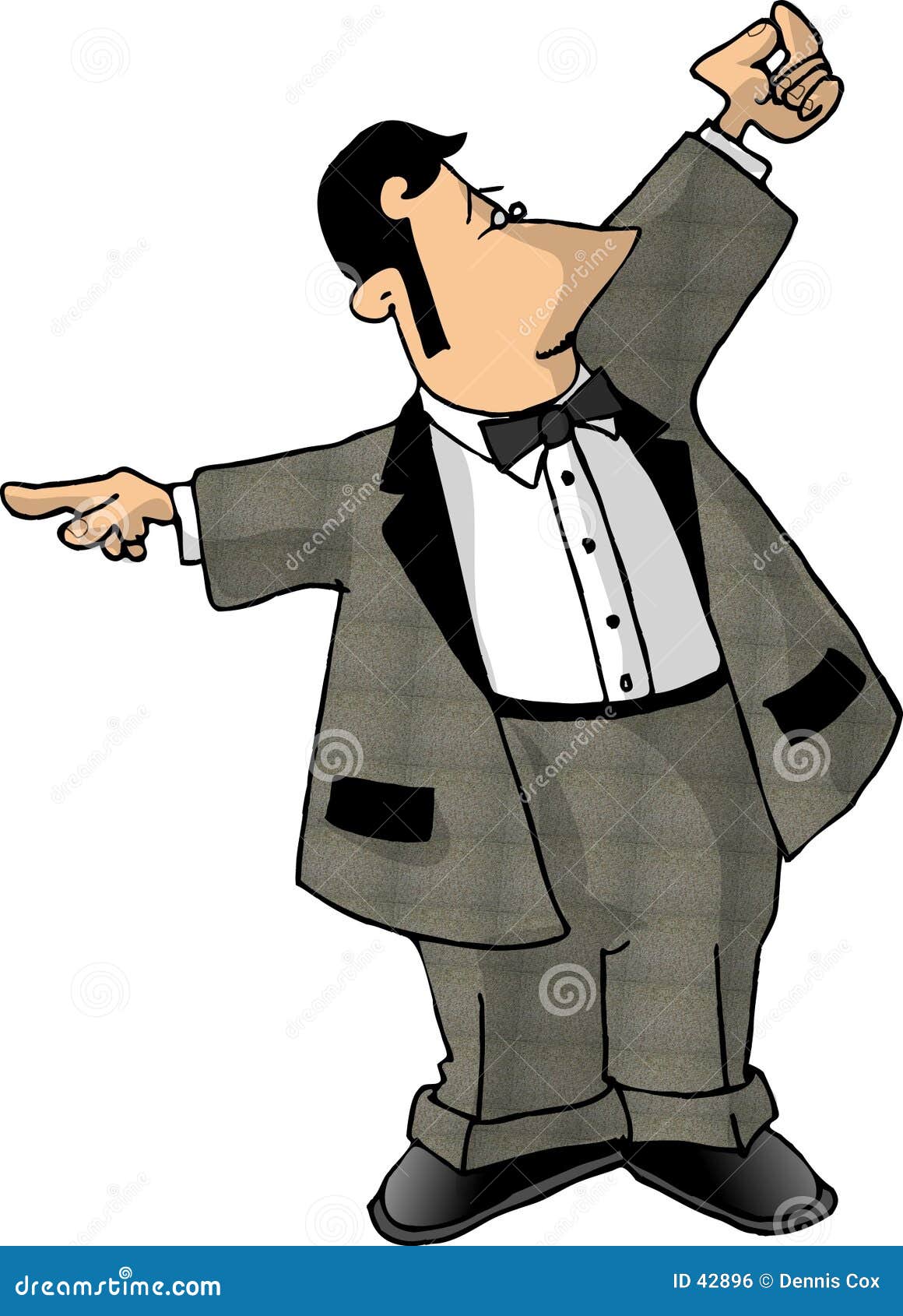 Head Waiter stock illustration. Illustration of headwaiter - 42896