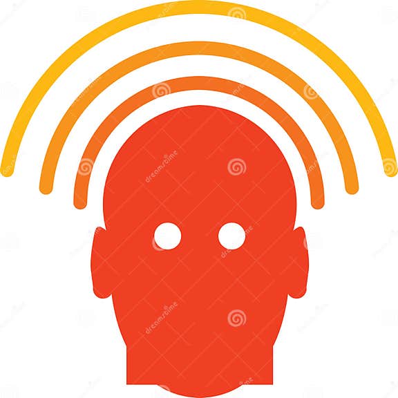 Head Waves stock vector. Illustration of heatwaves, icon - 23108433