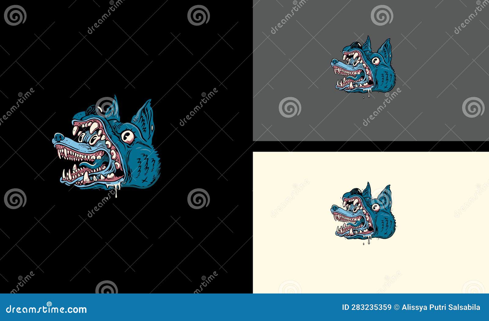 Wolf Angry Pool 8 Ball Billiards Mascot Cartoon | CartoonDealer.com ...