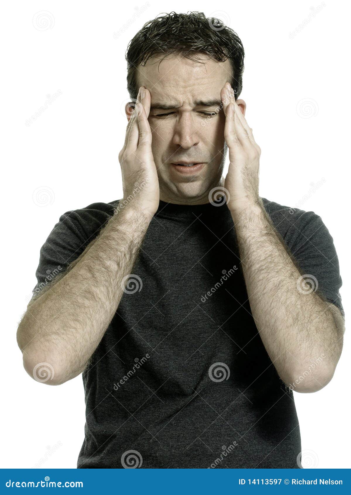Headache stock image. Image of pain, sore, depression - 14113597
