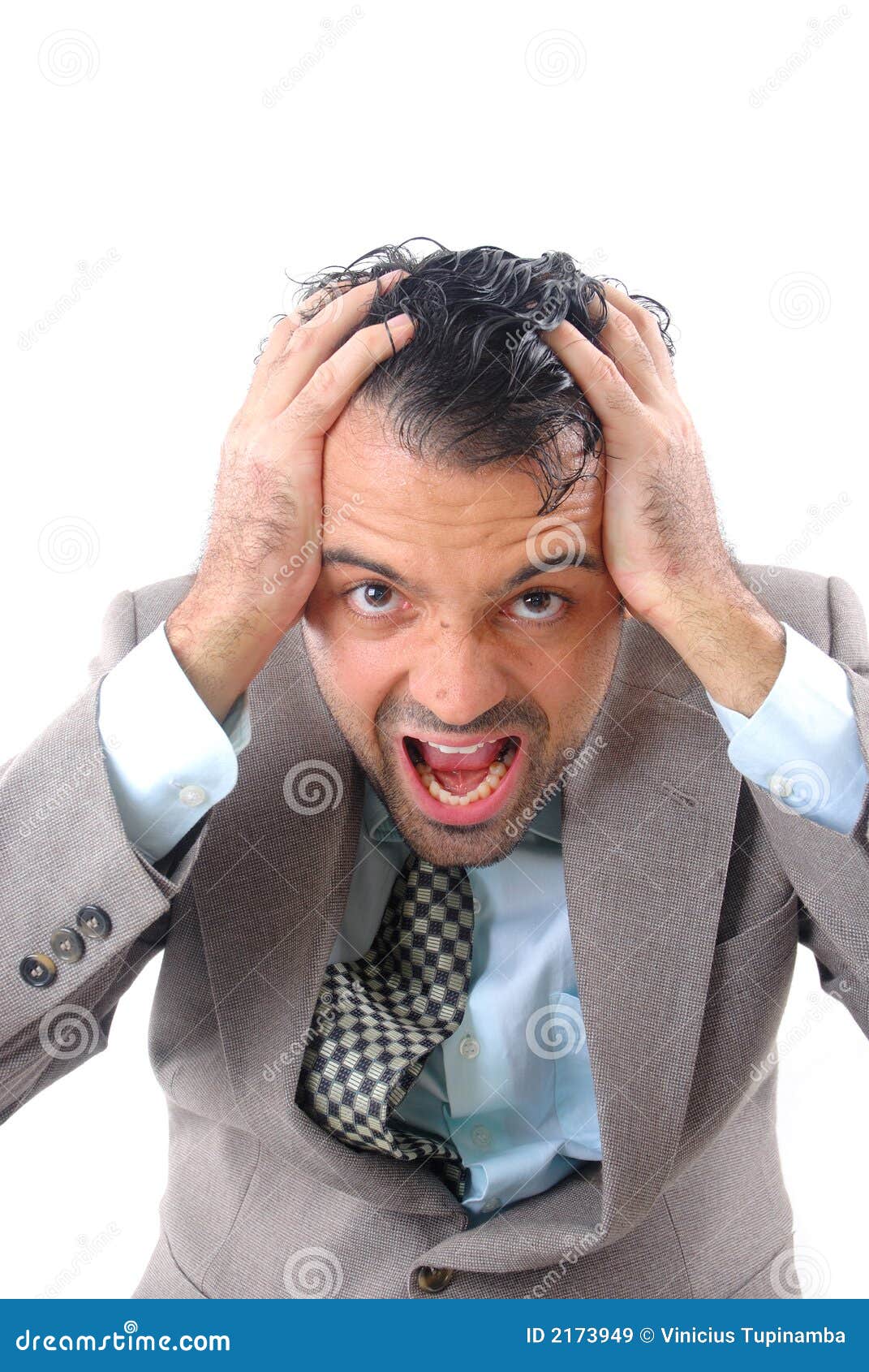 Headache stock image. Image of adult, headache, brunet - 2173949
