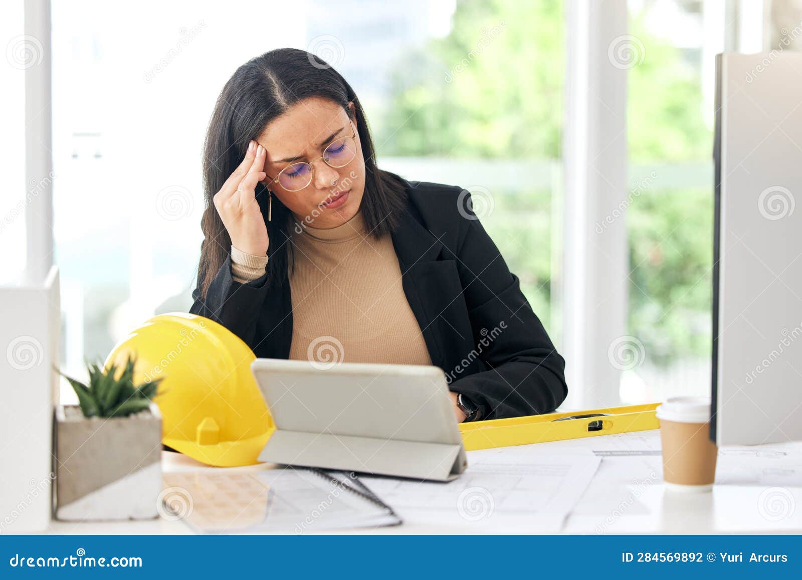 Headache Problem, Architect Burnout and Woman Stress Over Development ...