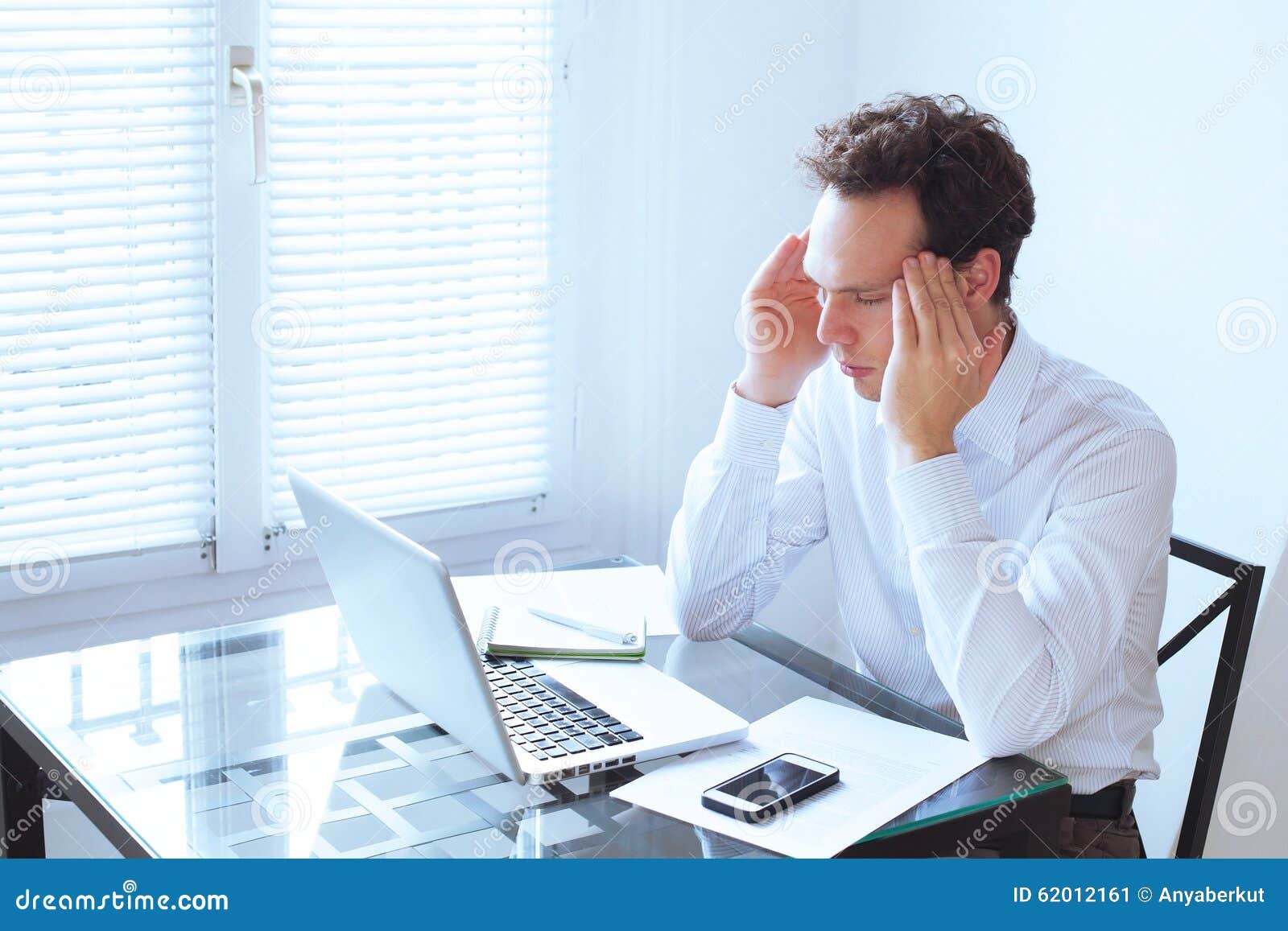 Headache stock image. Image of busy, concept, computer - 62012161