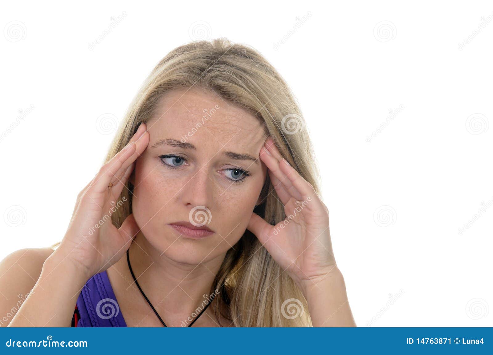 Headaches stock image. Image of face, migraine, complaint - 14763871