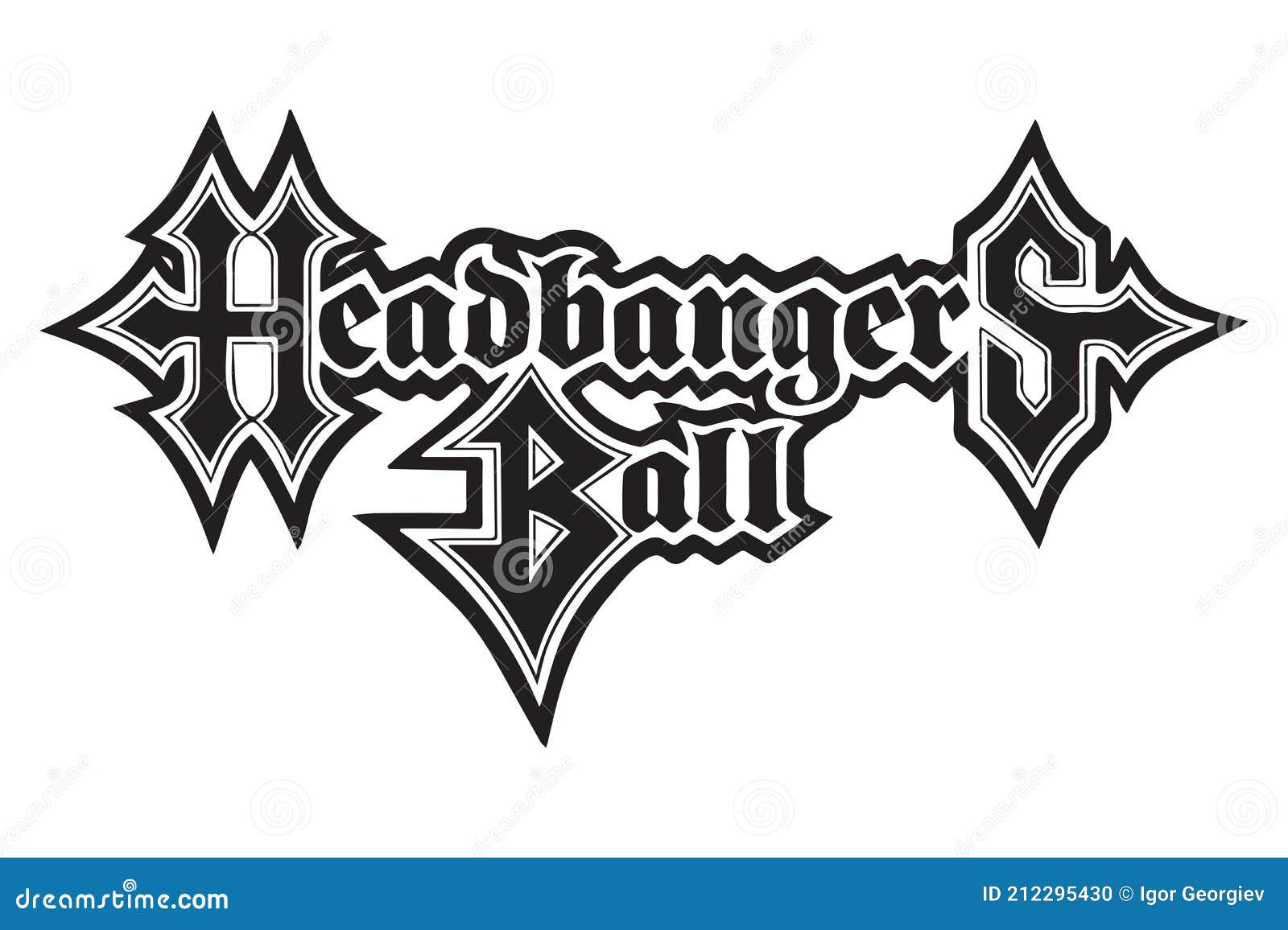Collectibles & Art HEADBANGERS BALL logo embroidered NEW patch Rock & Pop