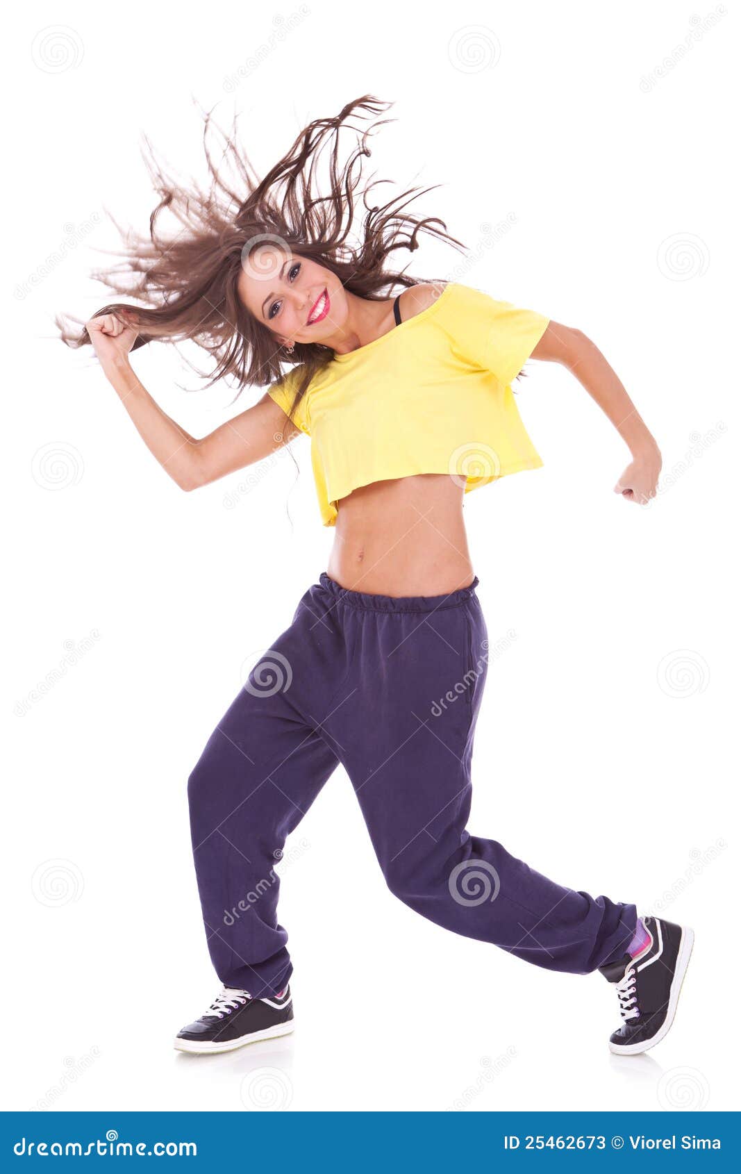 Headbanging Modern Style Dancer Stock Image - Image of balance ...