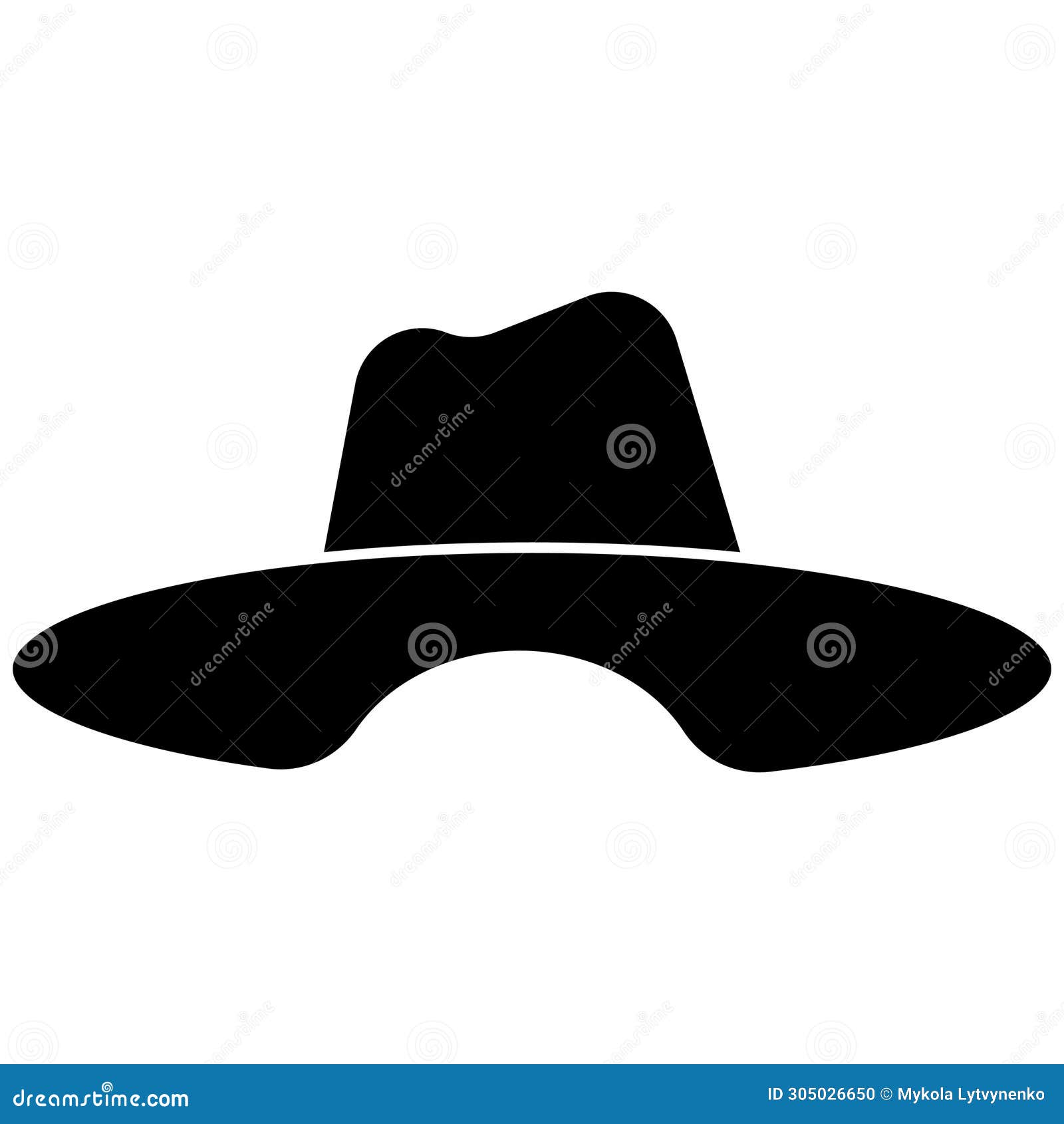 Headdress Hat with Large Brim, Hat Meme for Decorating People Stock ...