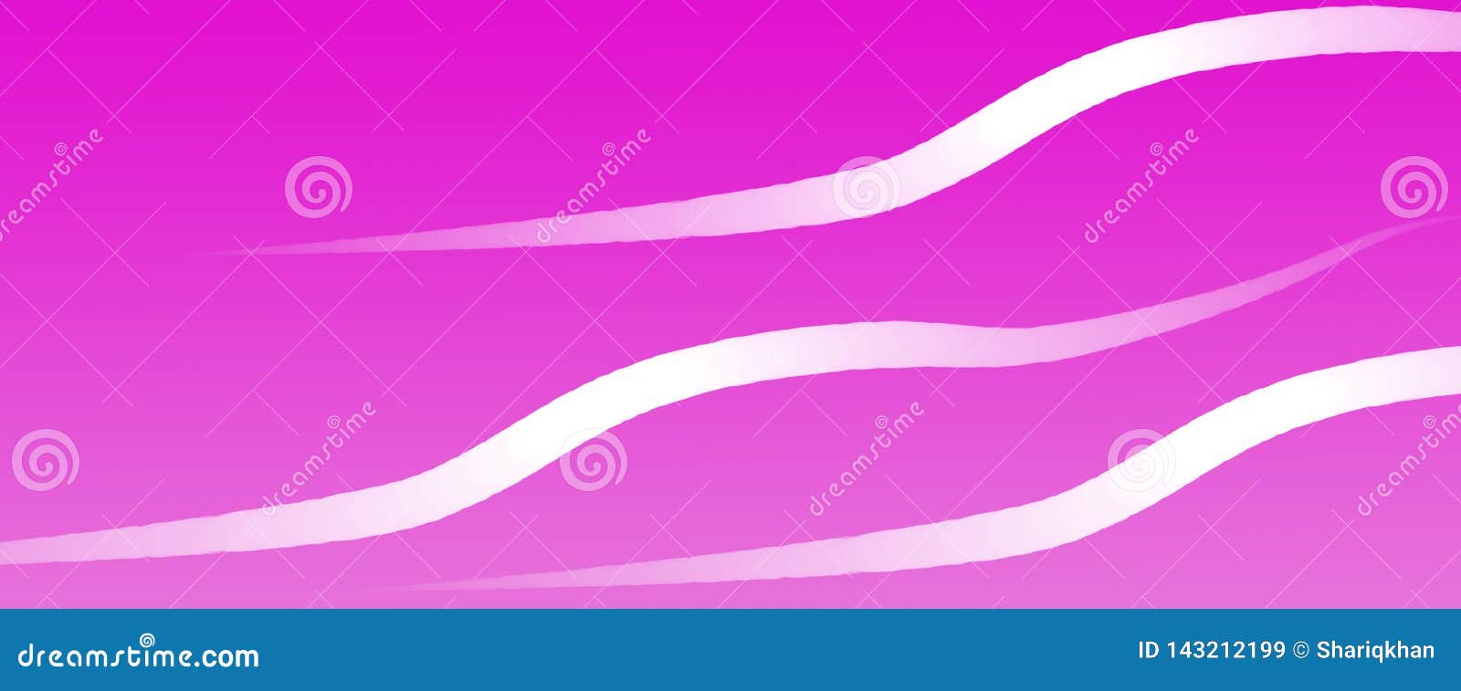 Header Background Pink Gradient with White Wave Curves Stock ...