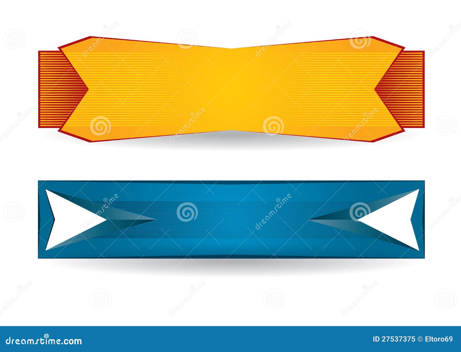 Header or Banner Design Set Stock Vector - Illustration of design ...