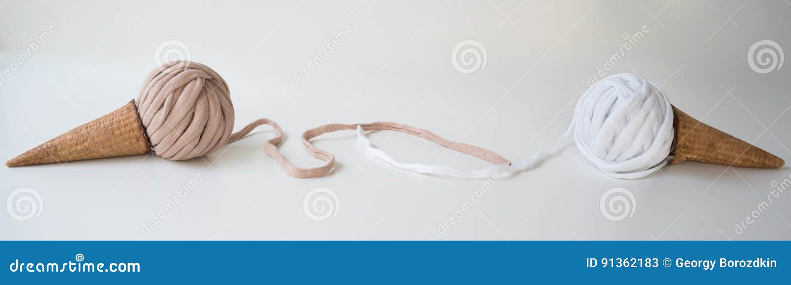 Header, Banner for Site Design. Needlework, Handmade. Ball of Threads ...