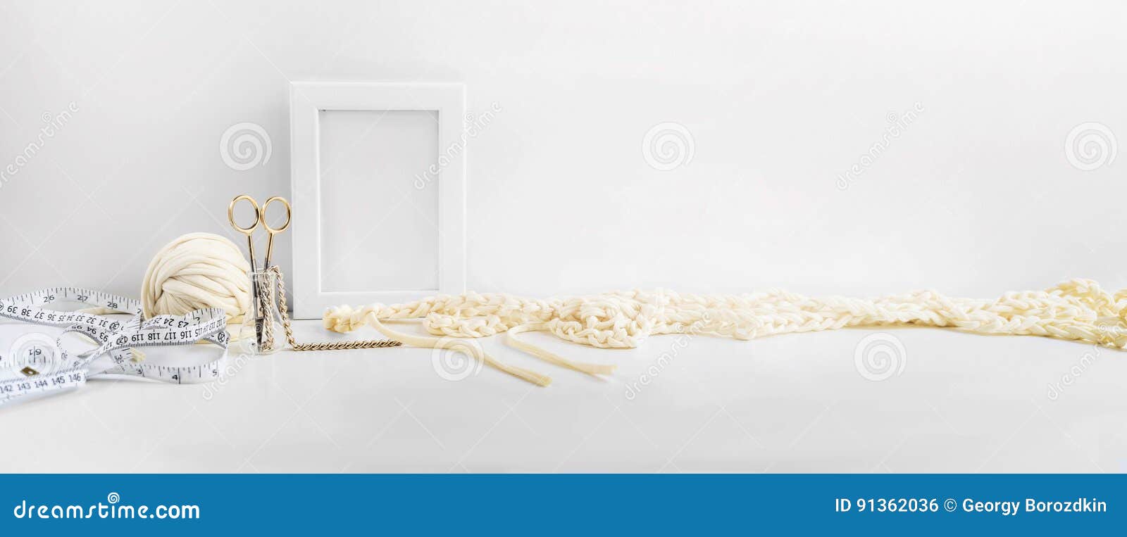 Header, Banner for Site Design. Needlework, Handmade. Knitting and ...