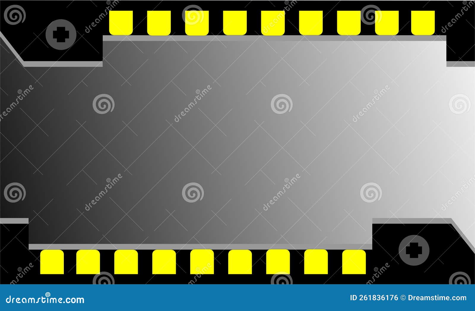 Header Black Background with Black Header and Footer, Banner Board ...