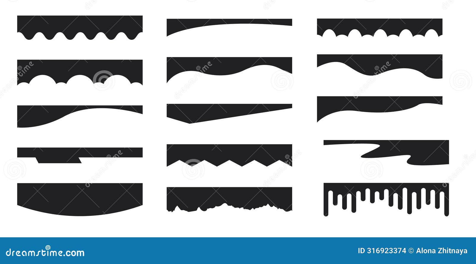 Header Bottom Divider, Border Higlight Cover Template, Layout Web Page ...