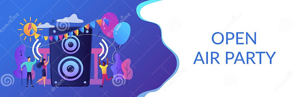 Concept banner header. stock vector. Illustration of ultraviolet ...