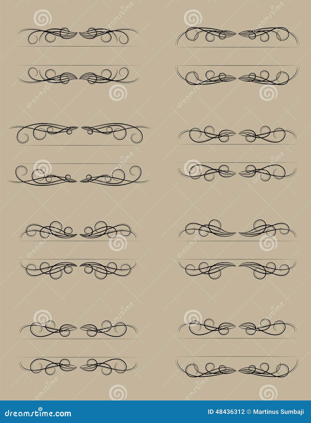 Header frame set stock vector. Illustration of panel - 48436312