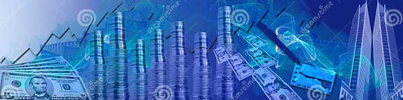 Header: Stock market stock illustration. Illustration of investment ...