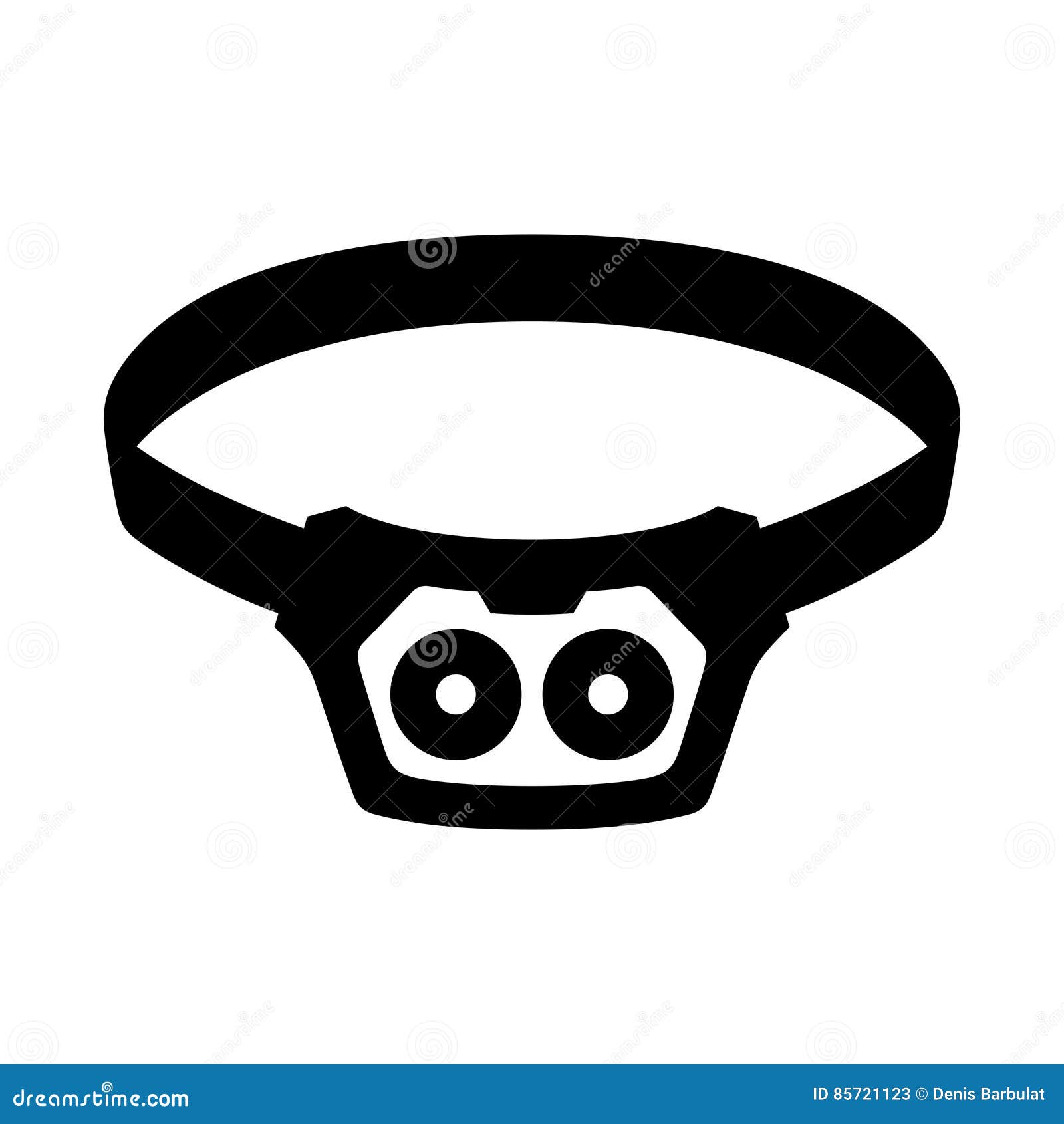 Headlamp stock vector. Illustration of headlamp, lantern - 85721123