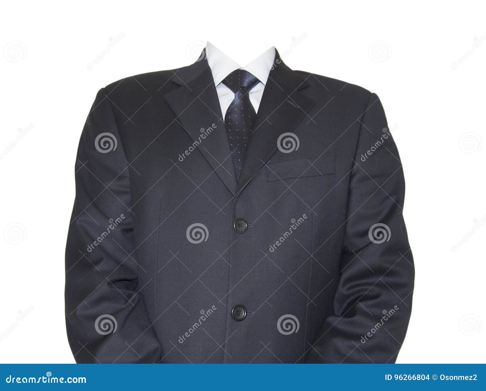 Headless Isolated Businessman Stock Photo - Image of career, confident ...