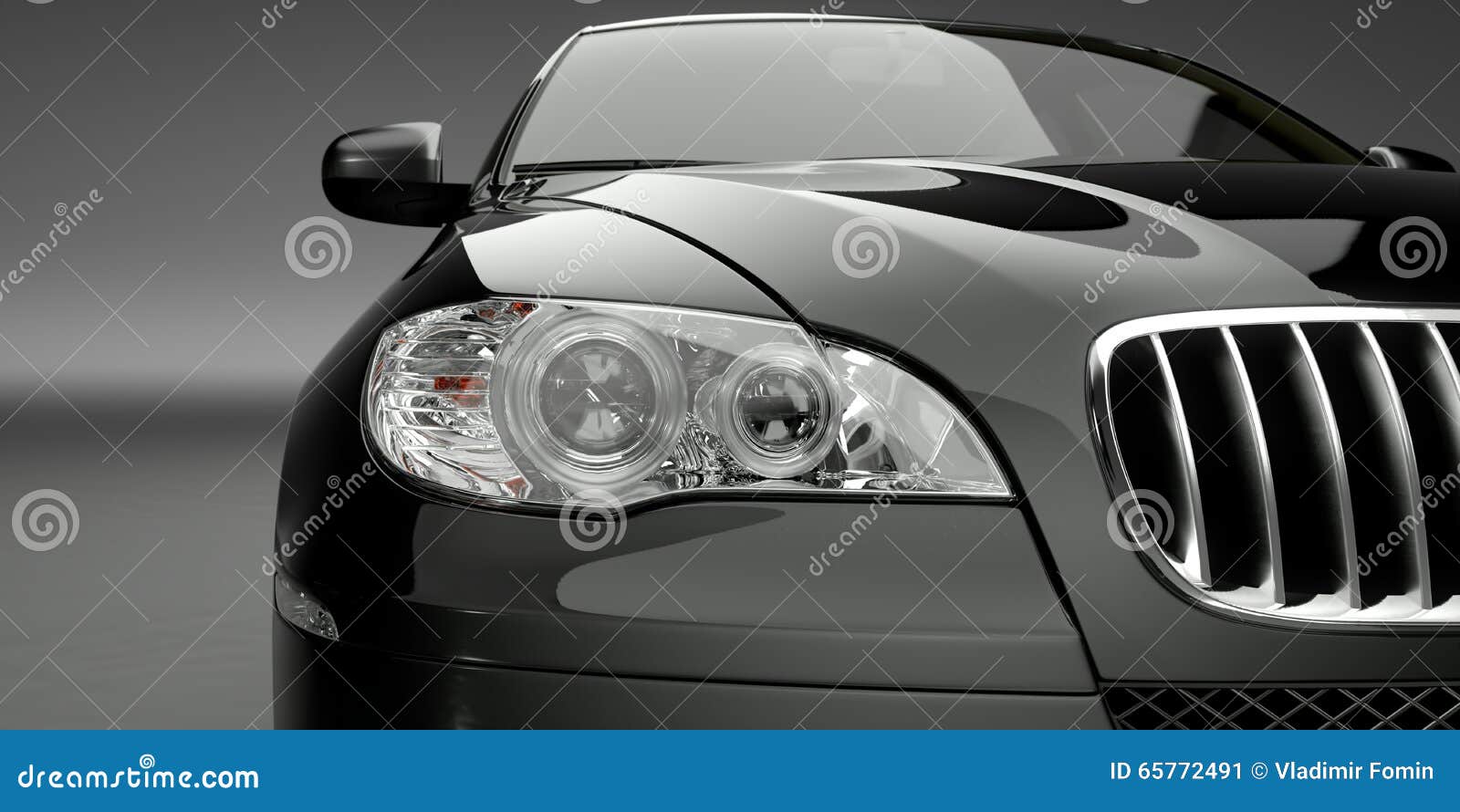 Cars Headlight Effect. Realistic Car Front Light Beams Isolated On ...