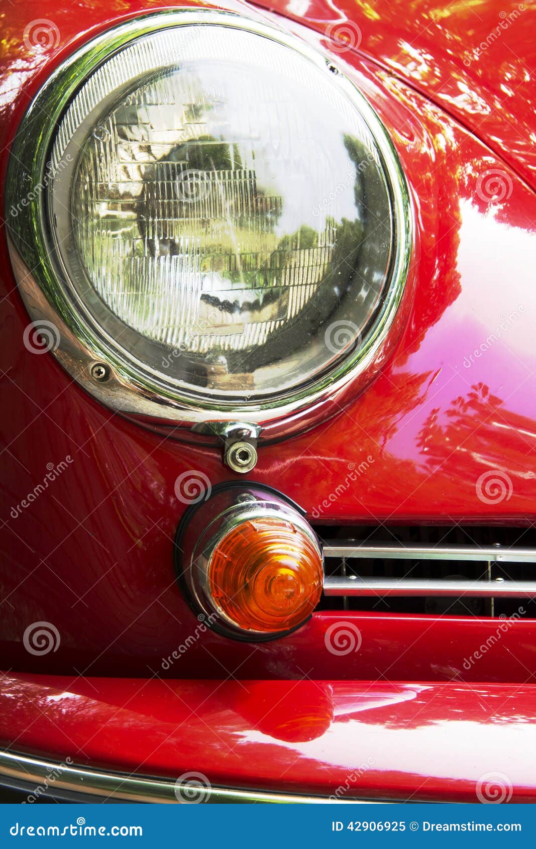 Headlights as eyes stock image. Image of colored, exterior - 42906925