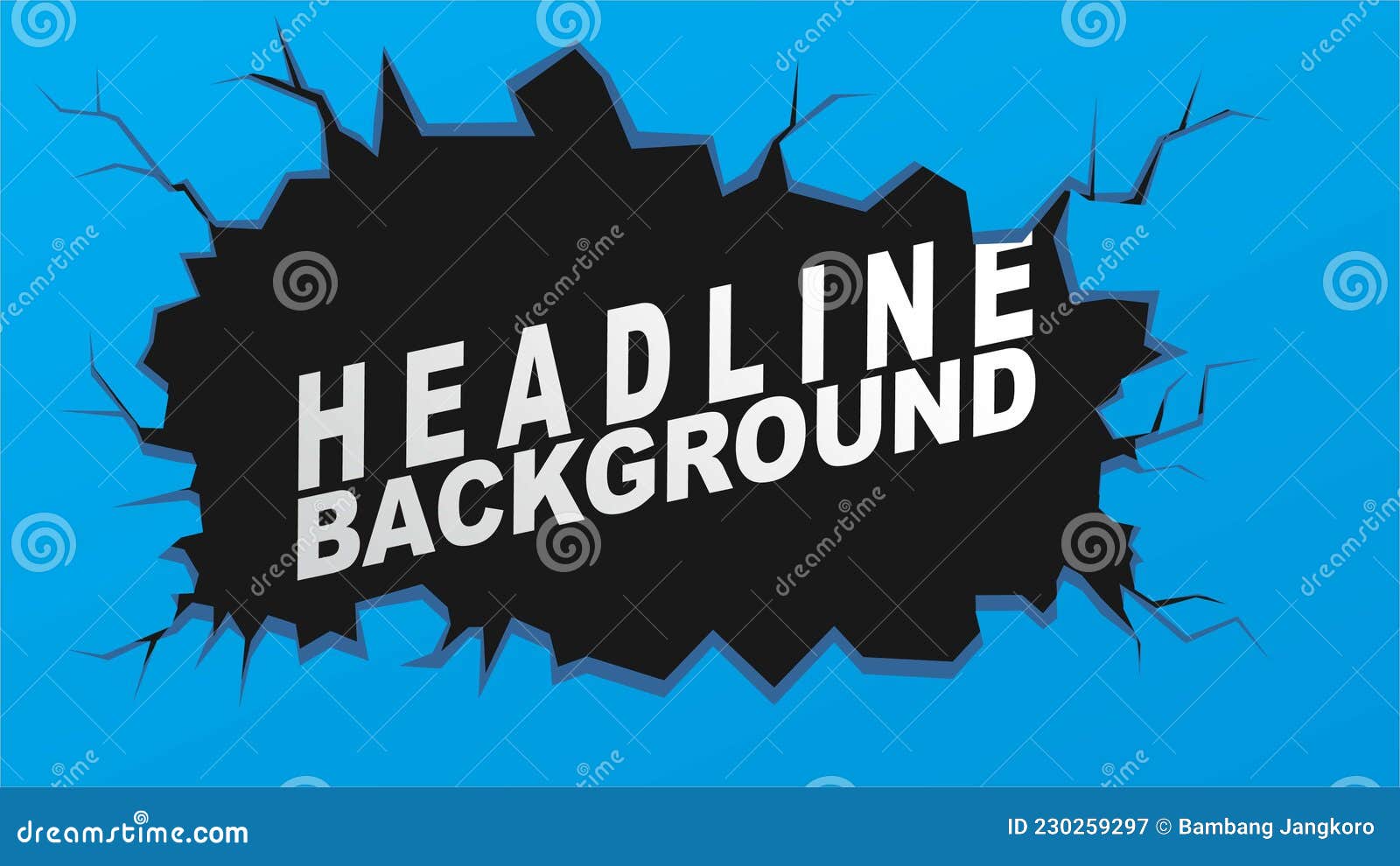 Headline background stock vector. Illustration of text - 230259297