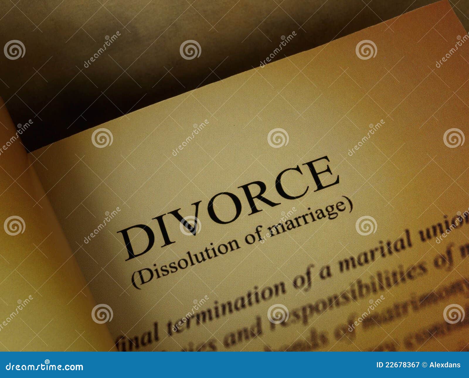 Divorce - Book stock image. Image of handbook, dissolution - 22678367