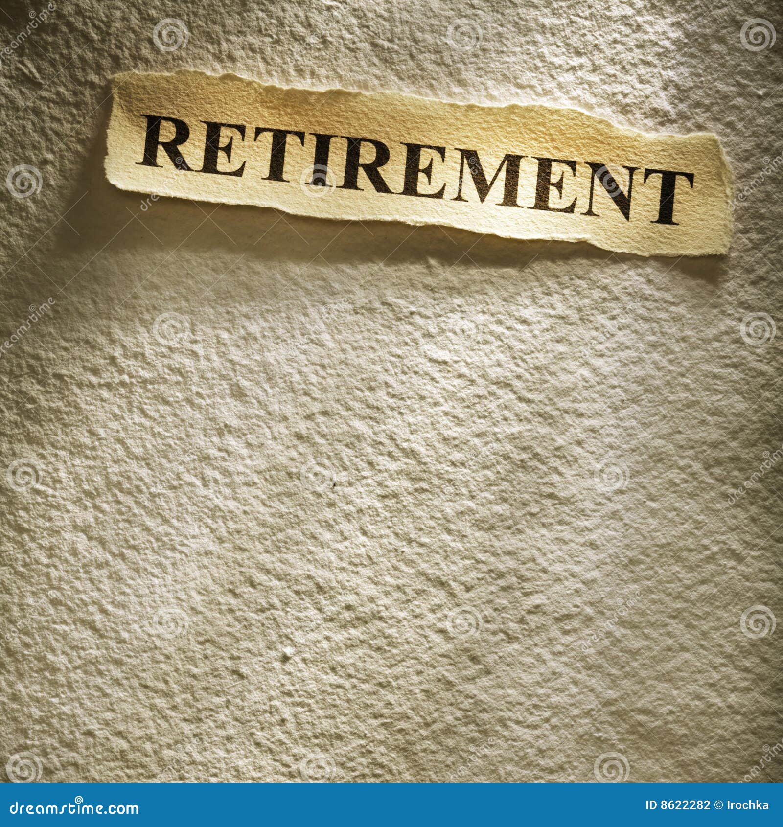Headline retirement stock photo. Image of piece, border - 8622282