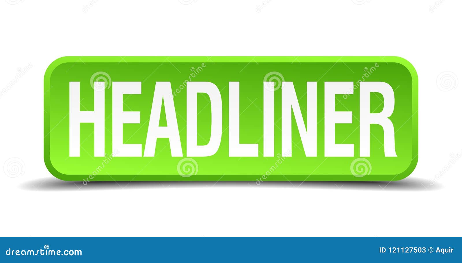 Headliner button stock vector. Illustration of template - 121127503